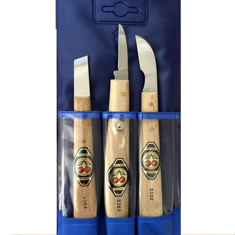 3pce Chip Carving Knife Set – Harrison's Hardware